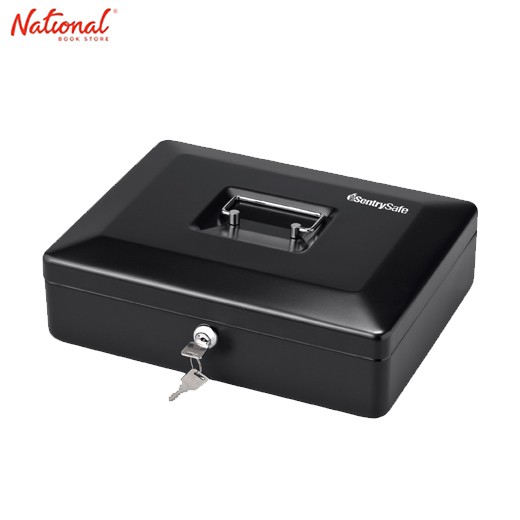 Sentry Cash Box Dcb-12 Black Key Lock W/ Coin Tray | Shopee Philippines