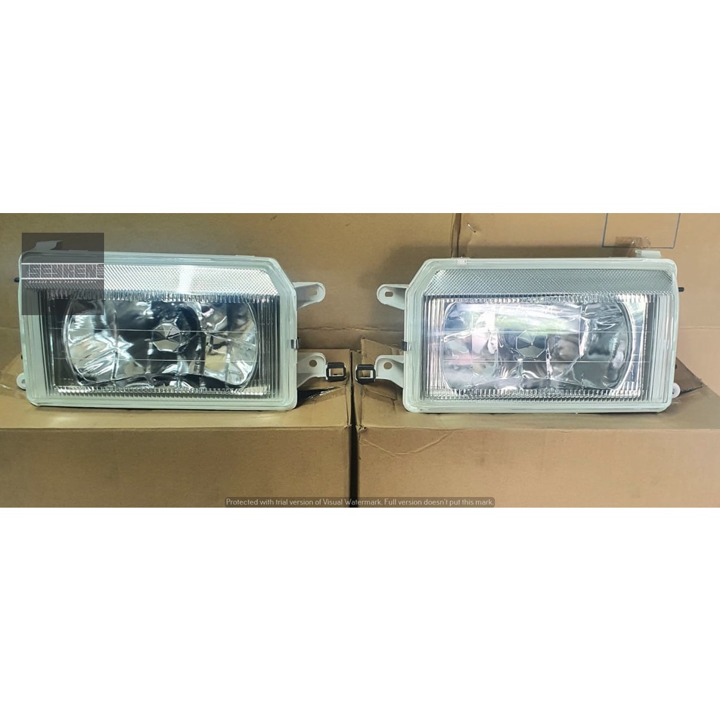 Headlight Assembly Toyota Tamaraw FX (Crystal) | Shopee Philippines