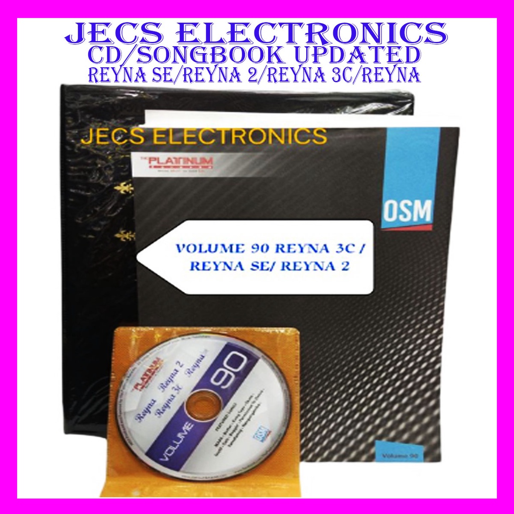 CD AND SONGBOOK UPDATED SONGS FOR REYNA SE/REYNA 2/REYNA 3C/REYNA ...