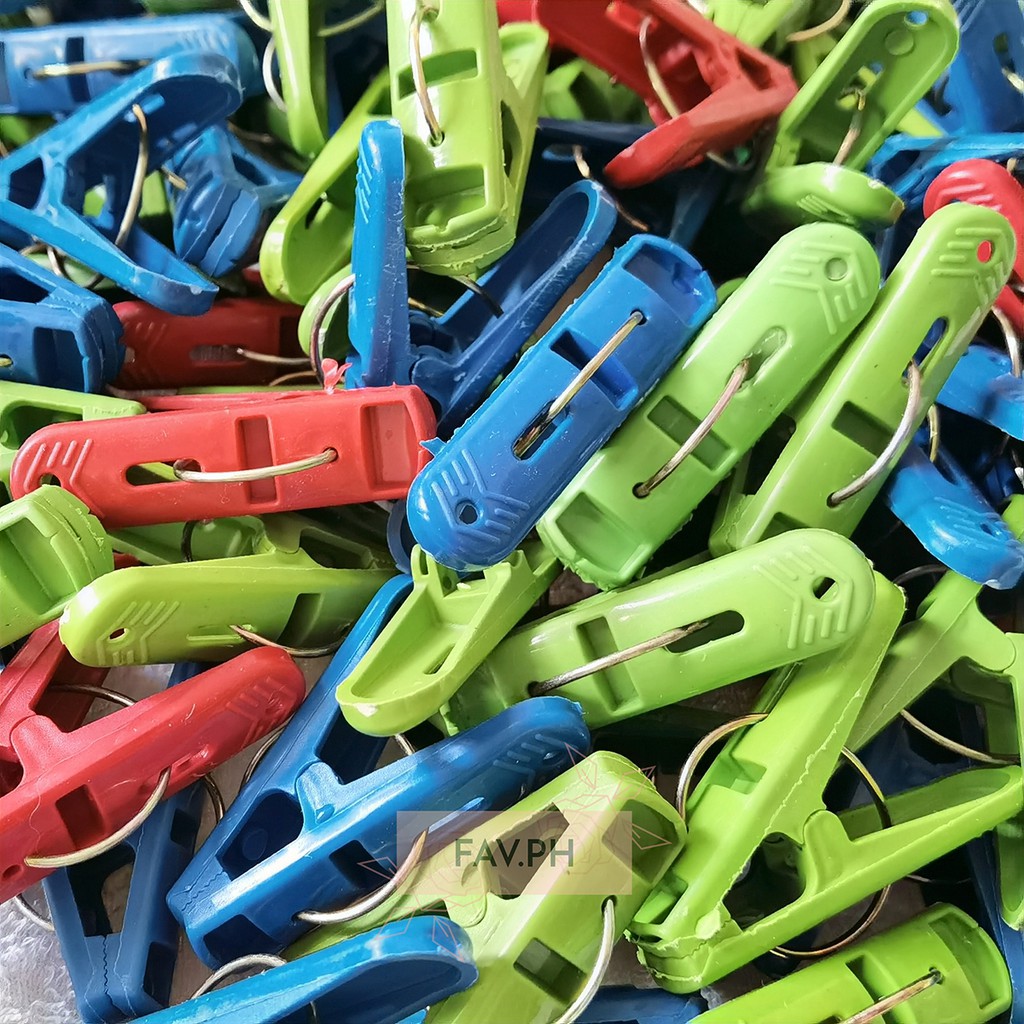 50 pcs Clothes Pin Laundry Pin Sipit sa Damit MAKAPAL | Shopee Philippines