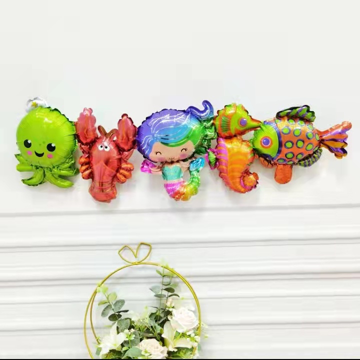 38 inches Sea world animal Conjoined mermaid fish birthday party ...
