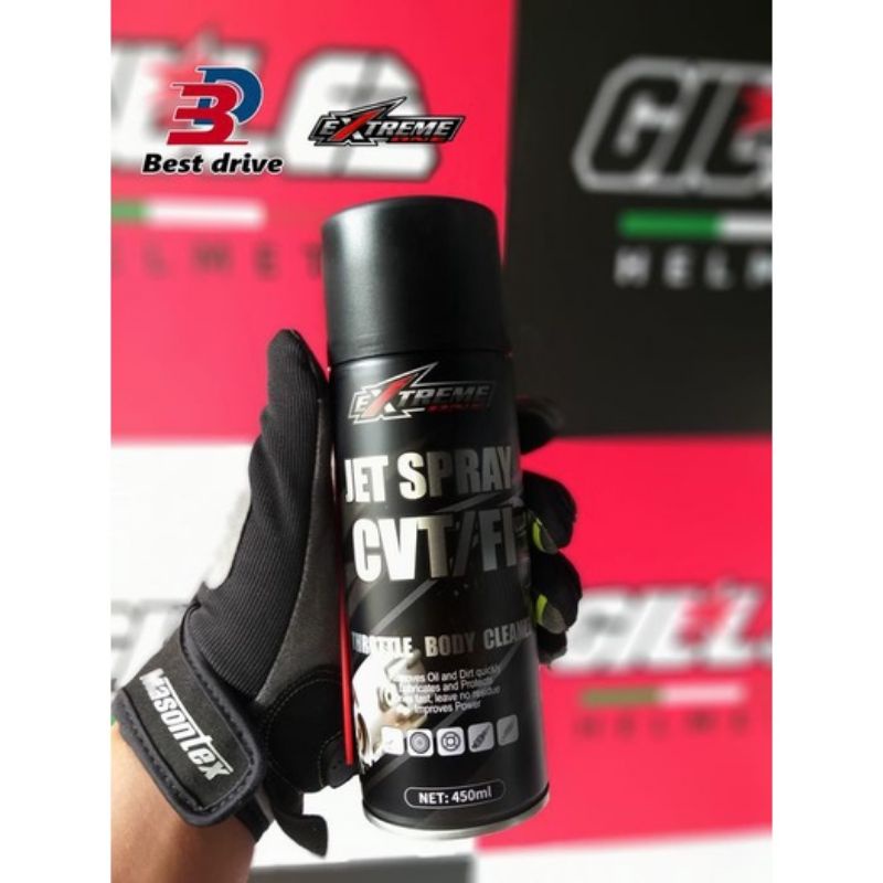 EXTREME ONE JET SPRAY CVT/FI THROTTLE BODY CLEANER 450ML | Shopee ...