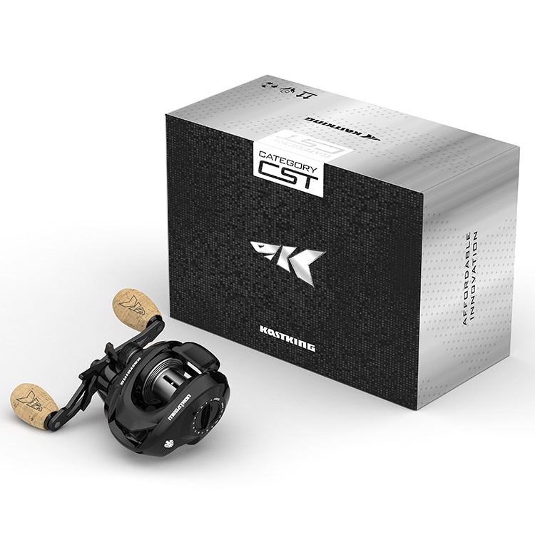 KastKing Megatron Long Cast Baitcasting Fishing Reel 8KG Max Drag 7+1 ...
