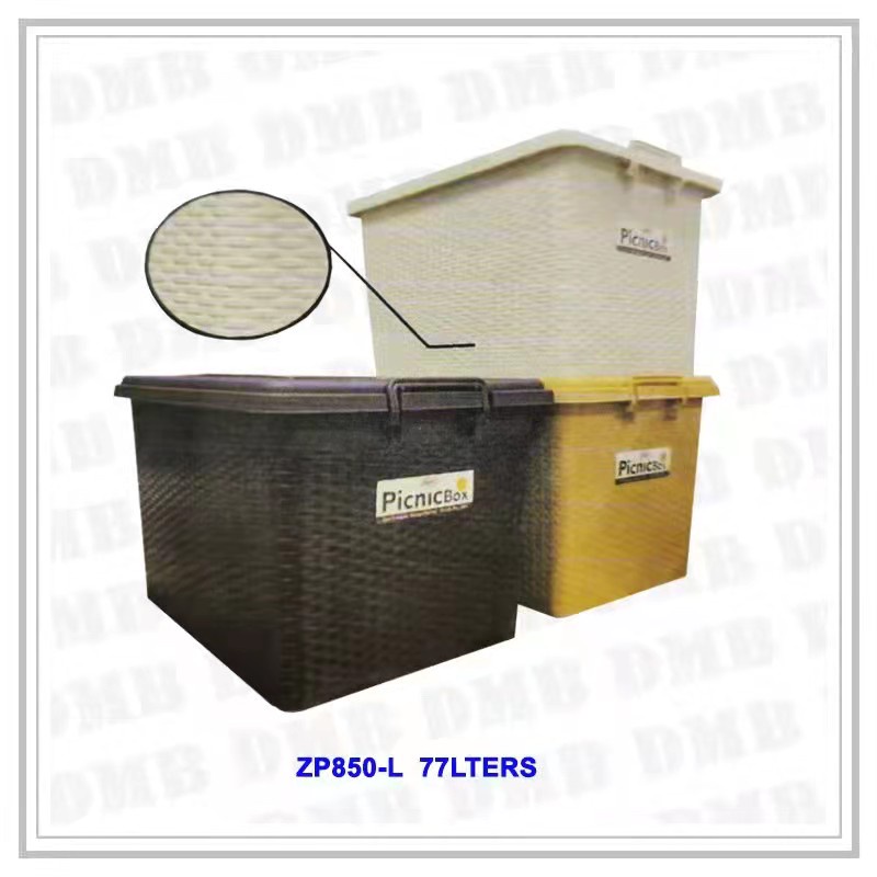 Zooey Rattan Picnic Box Big 77 Liters ZP850L | Shopee Philippines