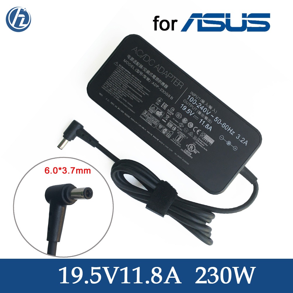 Genuine 230W Ac adapter for Asus ROG Zephyrus S GX701GX GX701GW GX701GV ...