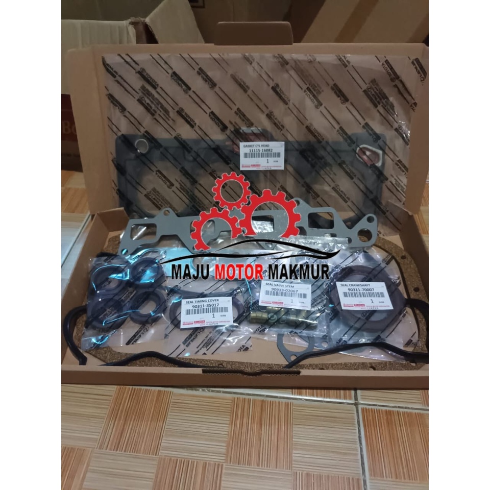 Gasket SET GASKET FULL SET PACKING SET TOYOTA COROLLA TWINCAM 1.6CC 4AF ...