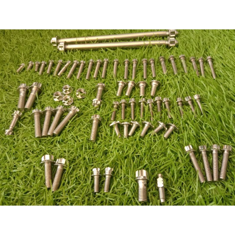 Wave 125 R/S Complete CNC Bolt Set | Shopee Philippines