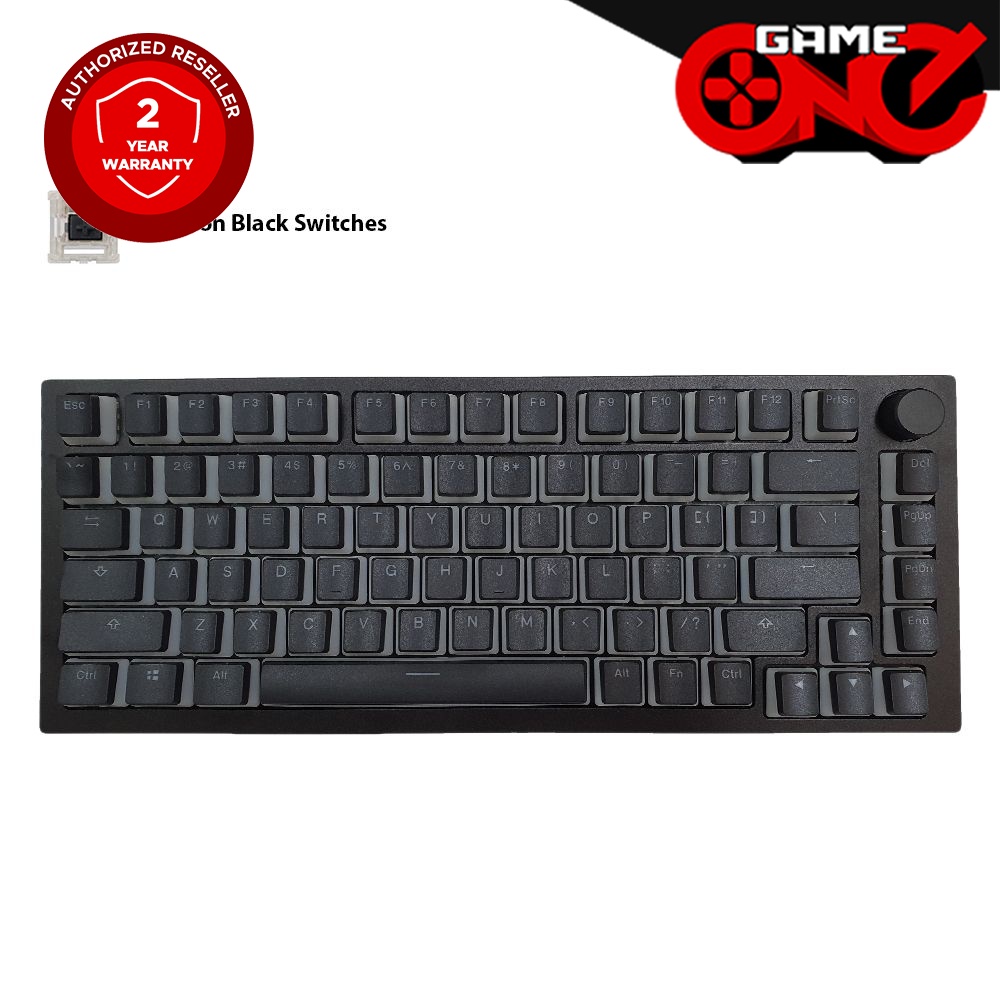 Glorious GMMK Pro PRE-BUILT Slate Black with Aura V2 and Gateron Black ...