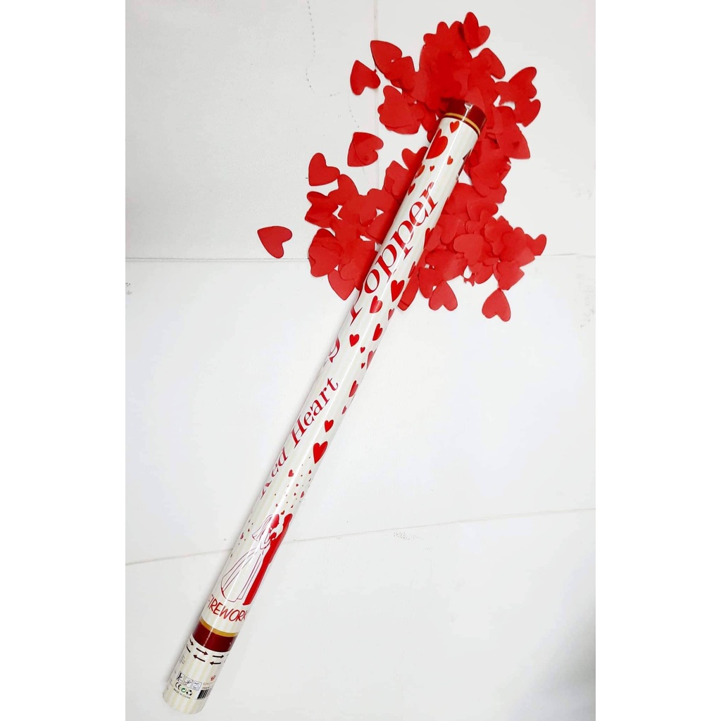 HAPPY WEDDING POPPERS with heart confetti | Shopee Philippines