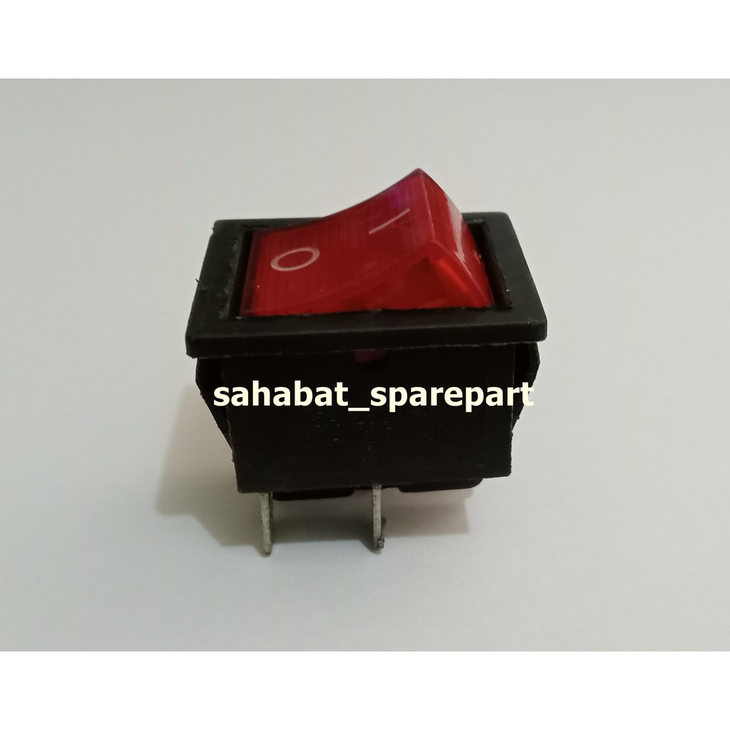 TOMBOL Large POWER BUTTON/SAKLAR ROCKER SWTICH 4 PIN LIGHT BOX 4 FEET ...