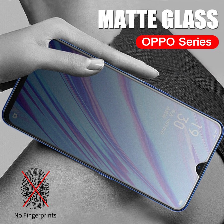 Matte Tempered Glass Screen Protector OPPO F11 Pro F9 F7 A17 A15S A16S ...