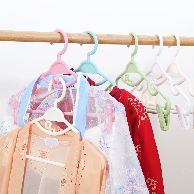 hanger for clothes 5 pcs makapal hanger with clip for clothes ...