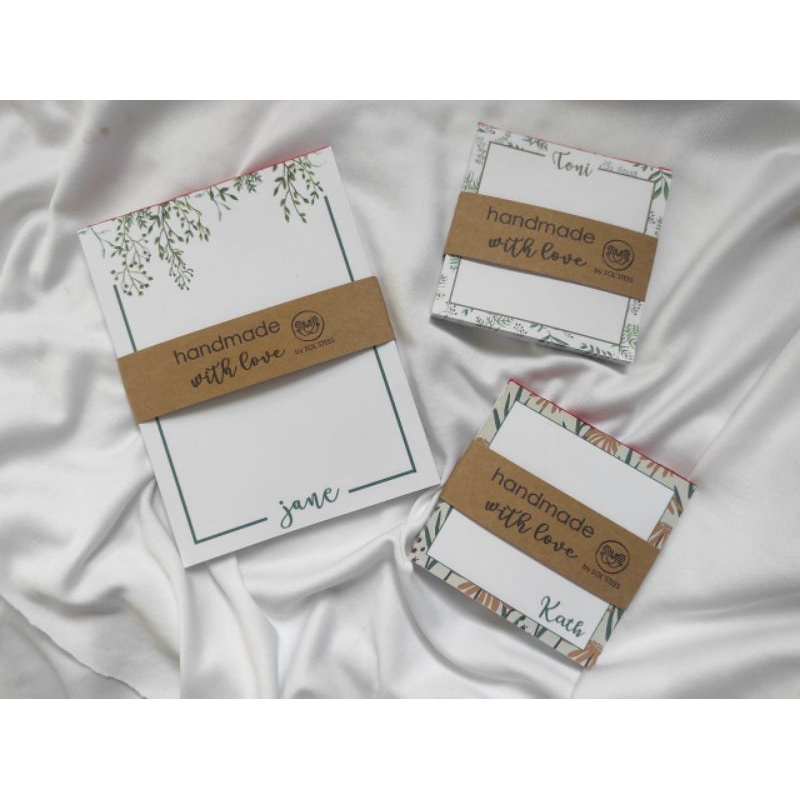PERSONALIZED NOTEPADS/MEMO PADS | Shopee Philippines