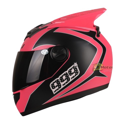 HNJ HELMET SWORD BLACK PINK FULL FACE HELMET | Shopee Philippines