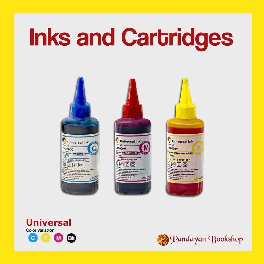 Universal Ink Refill (Cmy - 100 Ml) | Shopee Philippines