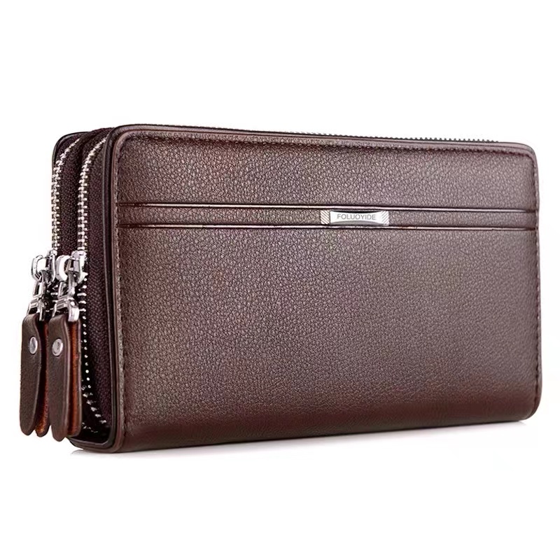 JYJT BAG#80099 KOREAN FASHION LEATHER LONG WALLET FOR MEN | Shopee ...