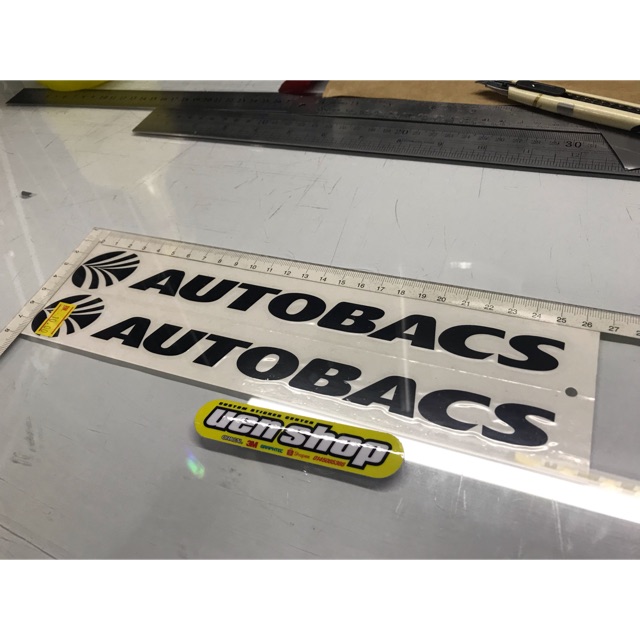 STICKER TULISAN AUTOBACS | Shopee Philippines