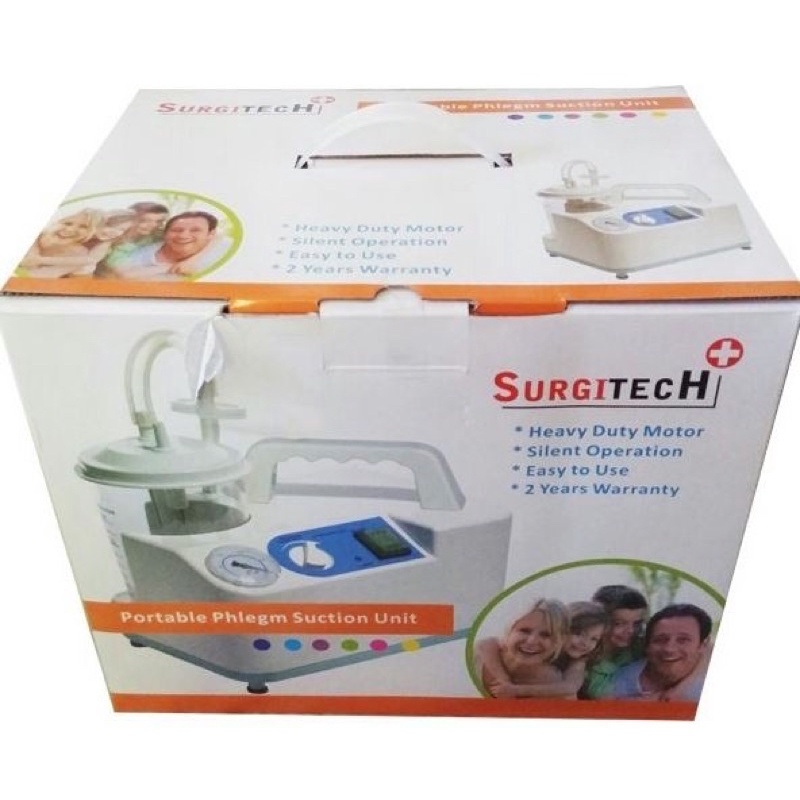 Surgitech Portable Phlegm Suction Unit | Shopee Philippines