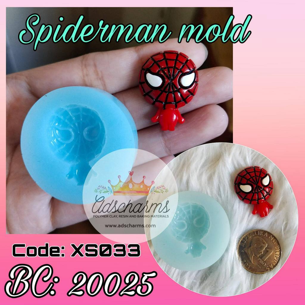 ASM Spiderman silicone mold | Whole body Spiderman mold | XS033 ...