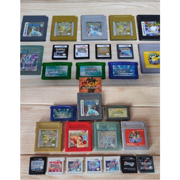 Pokemon Games 3DS, DS, GBA, Gameboy. | Shopee Philippines