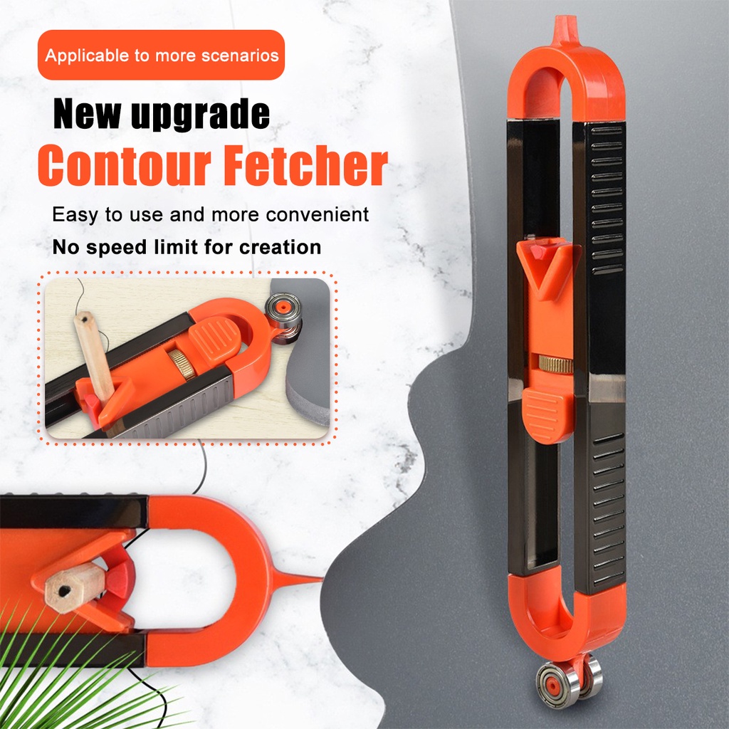 【READY STOCK】Profile Scribing Ruler Contour Gauge with Lock - Precise ...