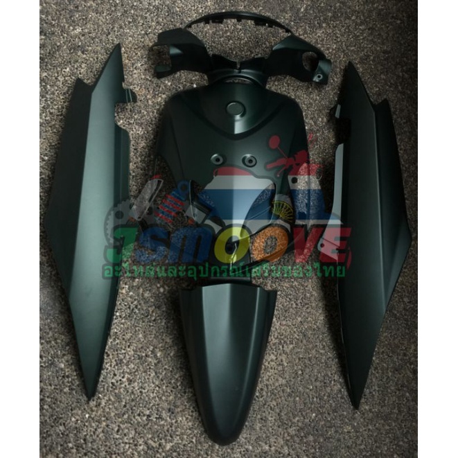 MIO SOULTY FAIRINGS MATTE ARMY GREEN | Shopee Philippines