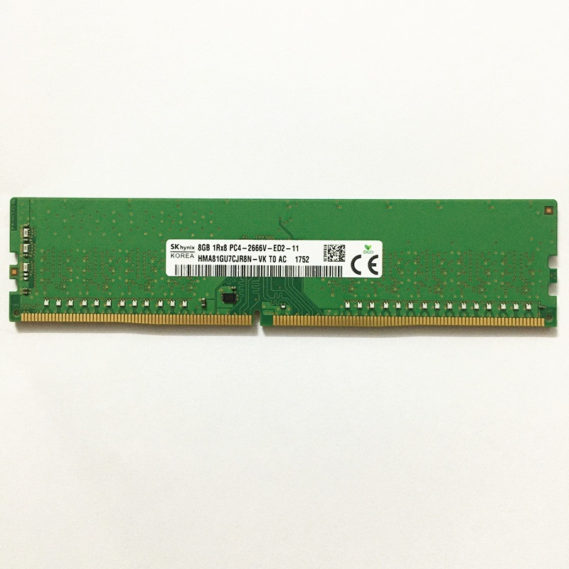 SK hynix DDR4 ECC Rams 8GB 2666MHz Server memory DDR4 8GB 1Rx8 PC4 ...