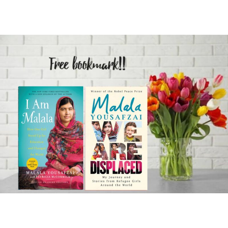 i am malala and displaced (paperback) | Shopee Philippines