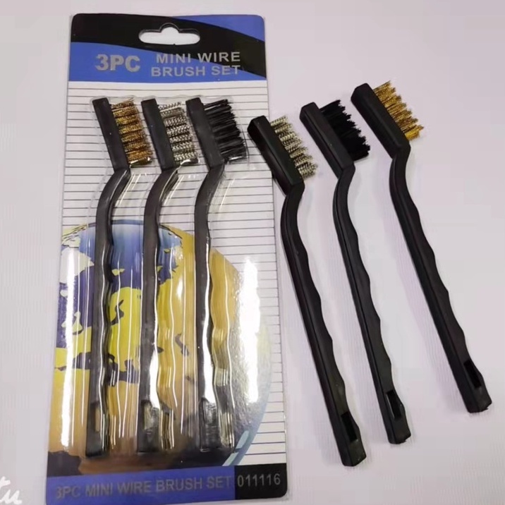 high quality 3pc mini wire brush set | Shopee Philippines