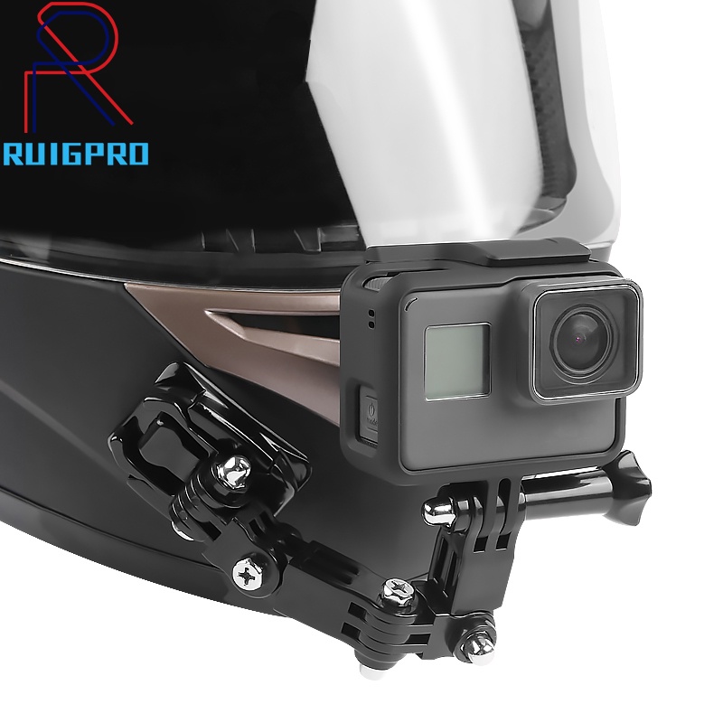 Gopro Accessories 4 Ways Turntable Button Mount Go Pro Hero 4 5 6 7 8 9 ...
