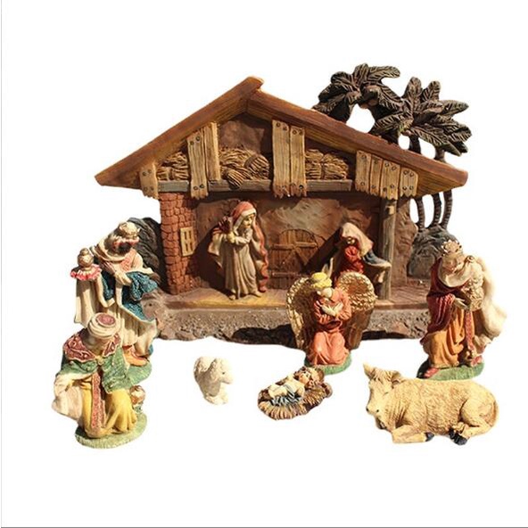 Big Figuras Belen De Navidad Et Sculptures Manger Set Religious ...