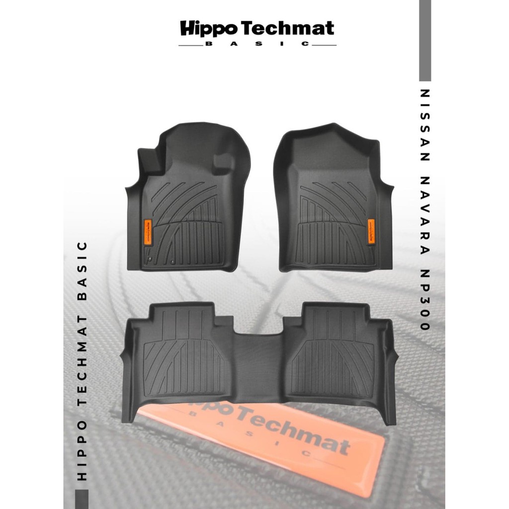 Navara EL VL VE PRO4X 2021-2025 Deep Dish matting Thailand Made Hippo ...