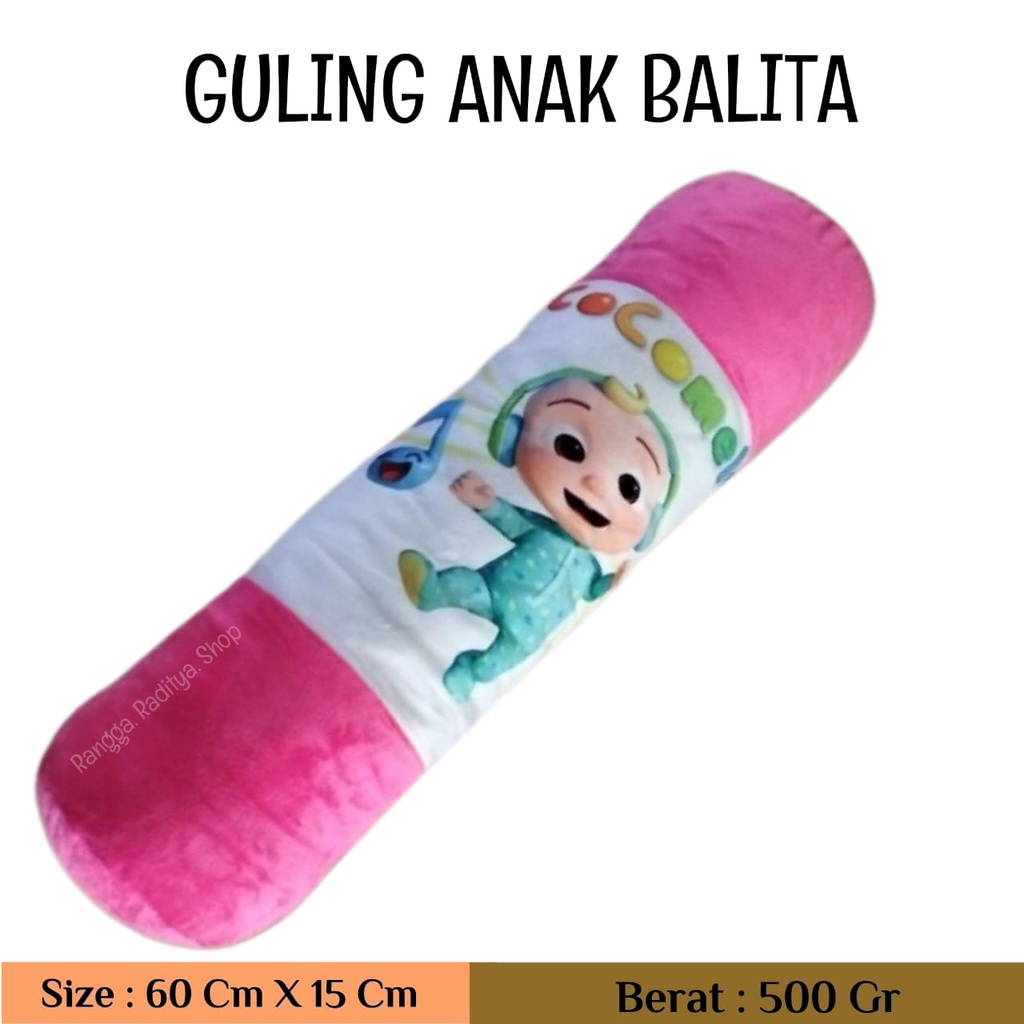 Toddler bolster with cocomelon motif, cute, ready in 3 colors | Shopee ...