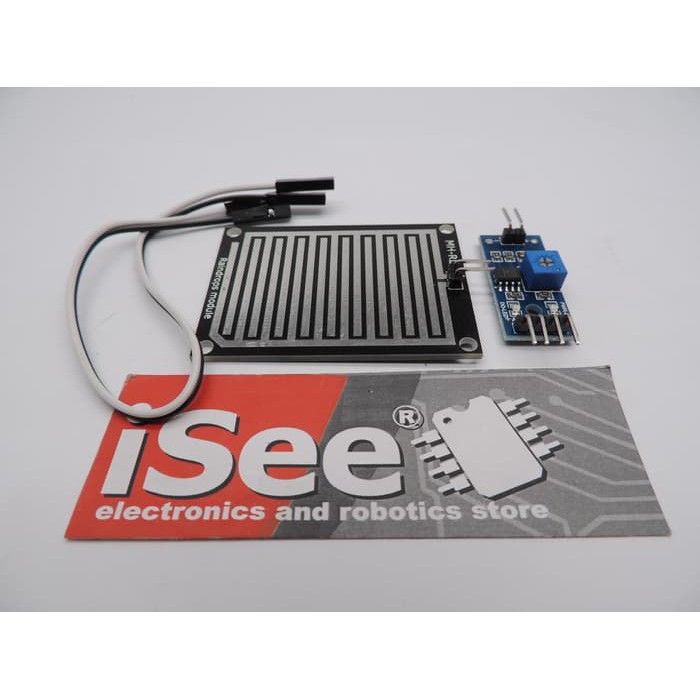 Raindrops DETECTION RAIN SENSOR MODULE WATER SENSOR | Shopee Philippines
