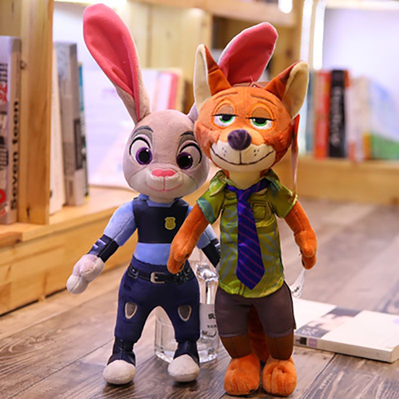 Colorful Plush Zootopia/zootropolis Toy Featuring Judy Hopps Nick ...