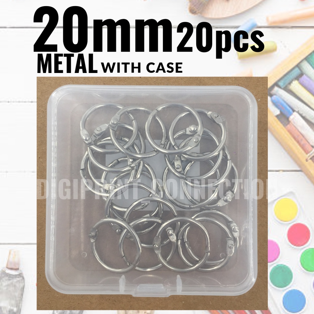 Metal Ring Binder Loose Leaf Circle Clip on Binder Loose Leaf Ring ...