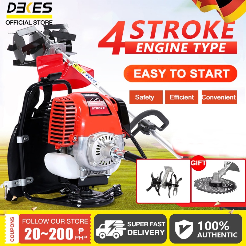 Japan 4 Stroke Grass Cutter gasoline High Quality 52CC portable grass ...