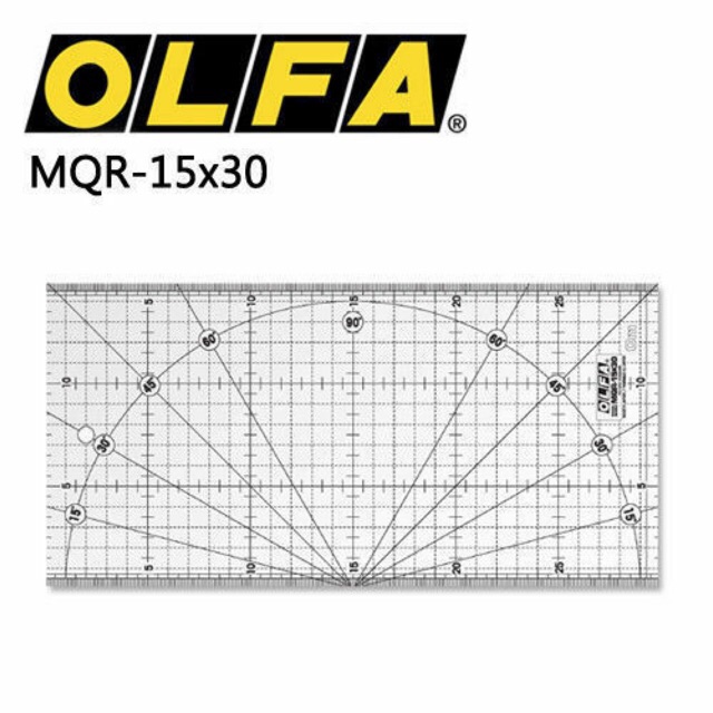 Olfa Quit Ruler Size 15cm x 30cm | Shopee Philippines