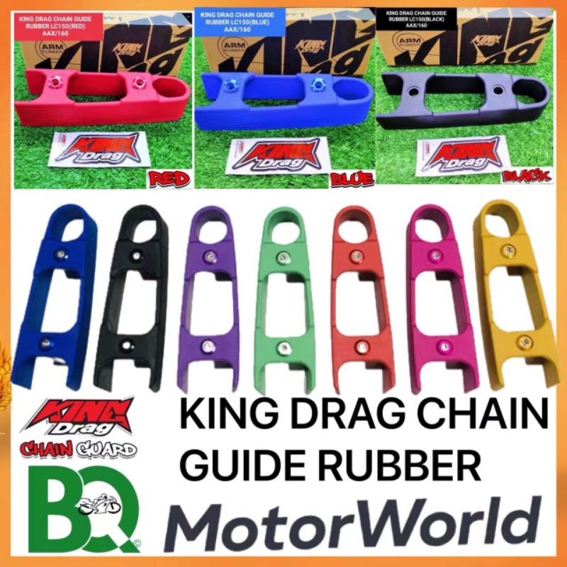 King Drag Chain Guide Rubber For Universal Motorcycle Raider150 LC150 ...