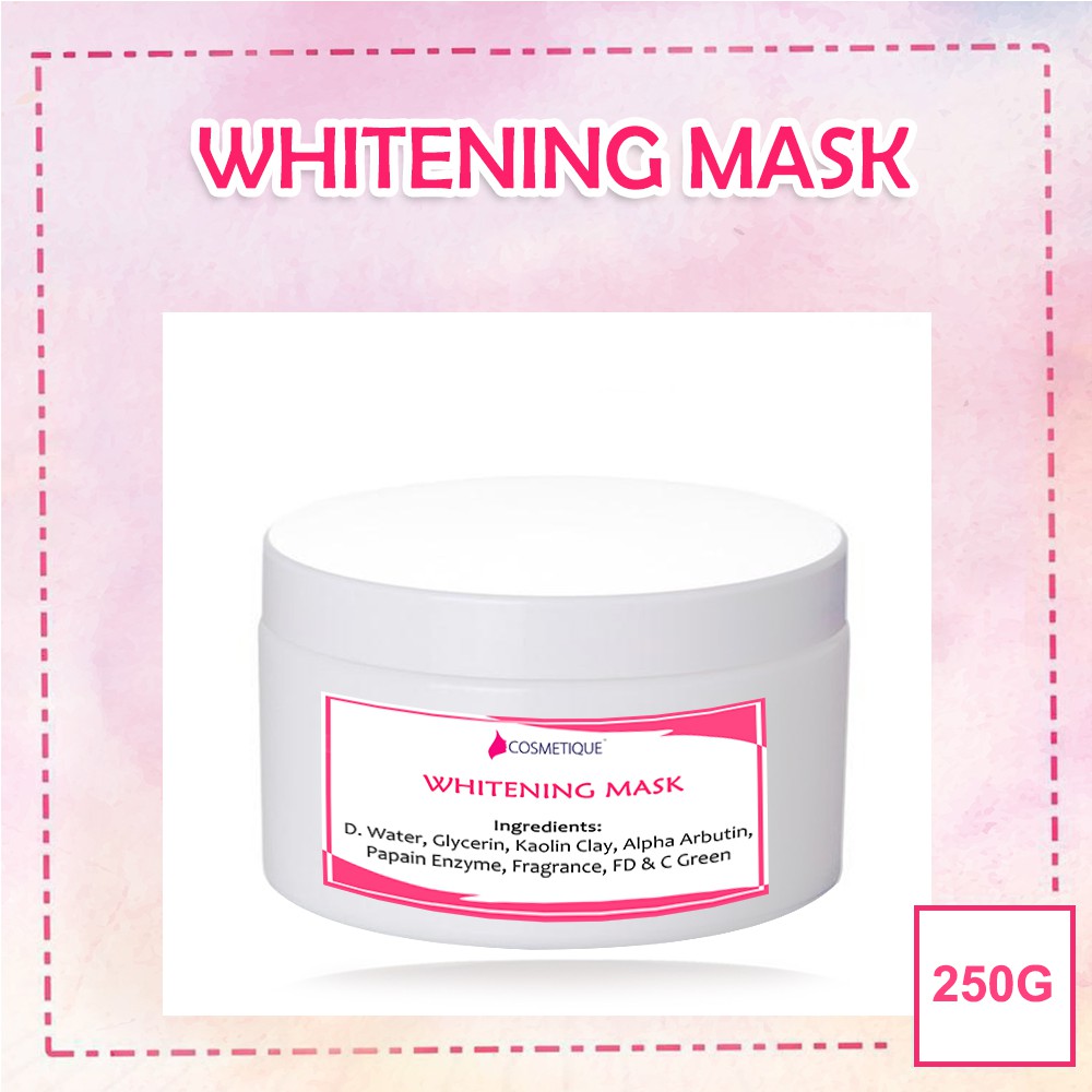 Whitening Mask Facial Clay Mask Skin Whitening Mud Mask 250g | Shopee ...