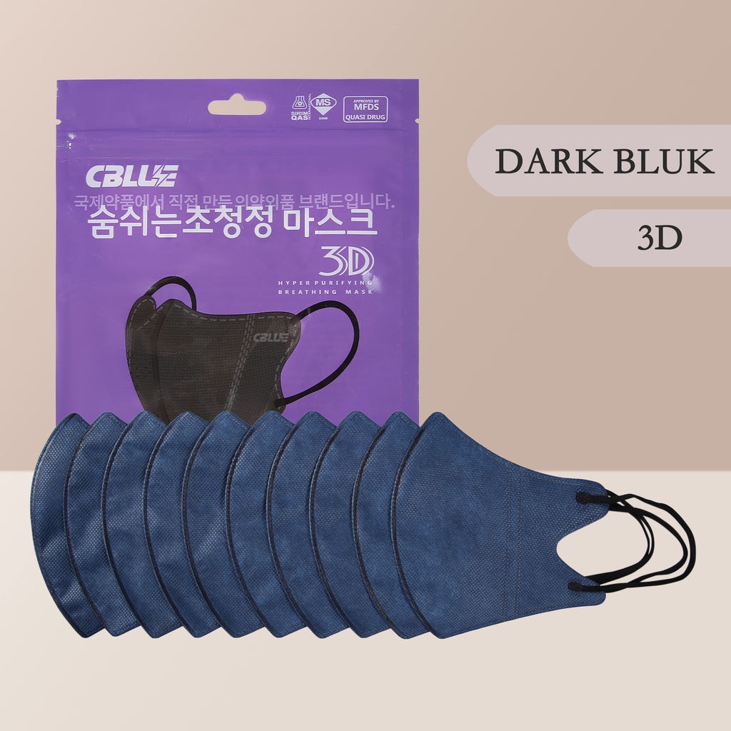 CBLUE 3D MASK Korean Beauty FACE MASK | Shopee Philippines
