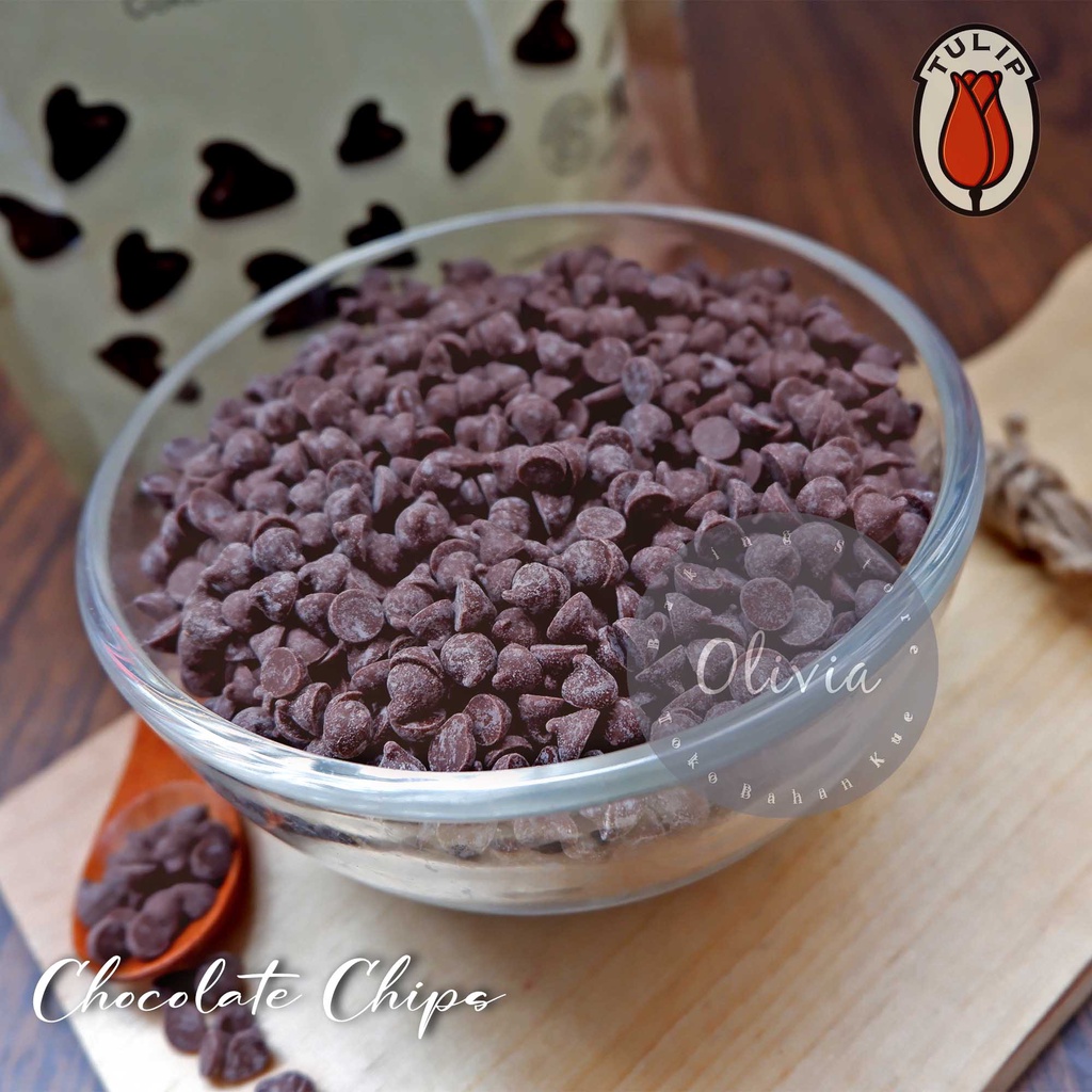 Chocolate Chips Tulip Dark Choco Chip Compound Chocolate Chip 250g ...