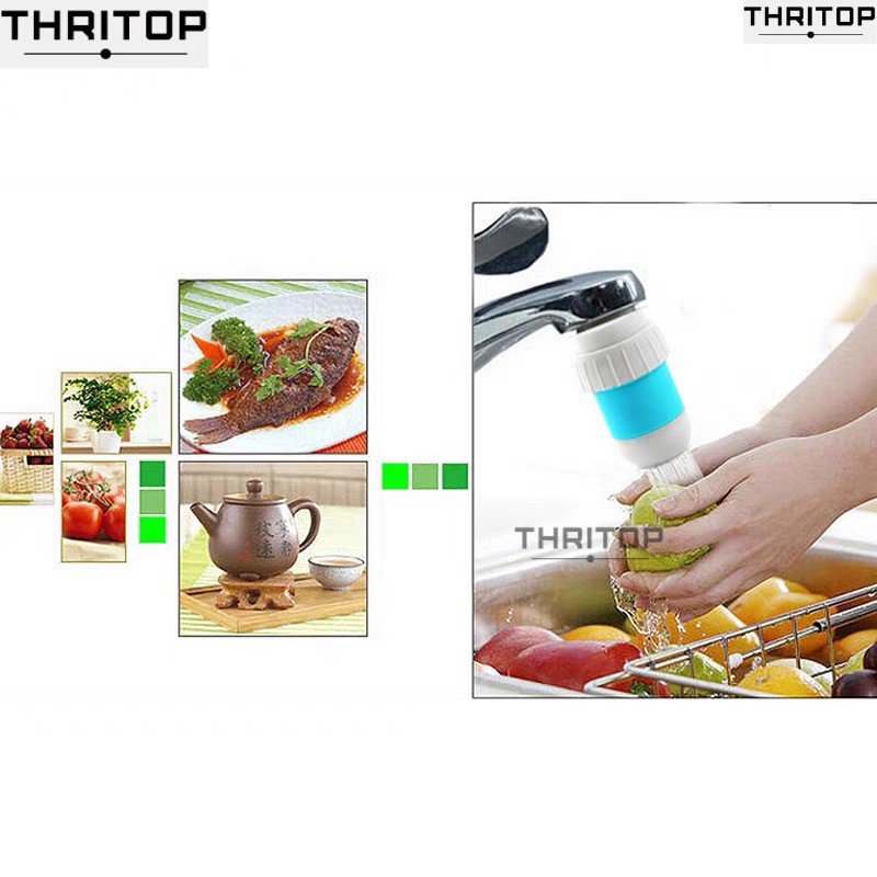 Faucet Stone Filter, Tap Water Filter Kitchen Water Purifier Sprinkler ...
