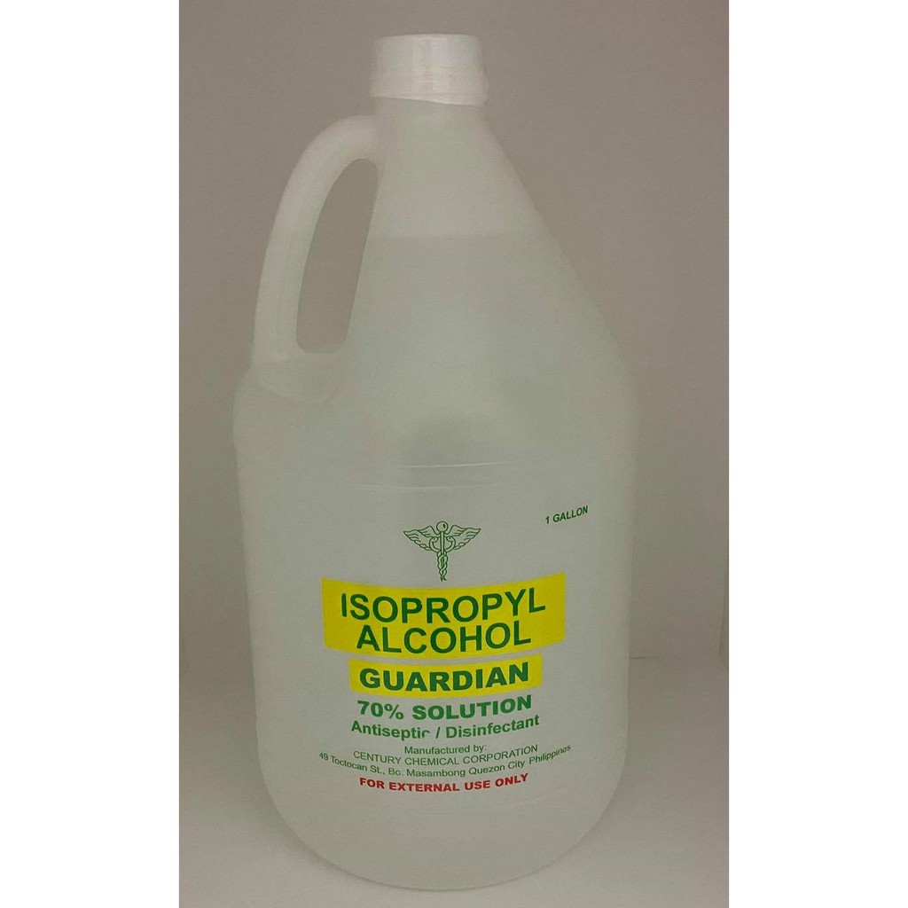 Guardian Isopropyl Alcohol 70% Solution 1Gallon | Shopee Philippines