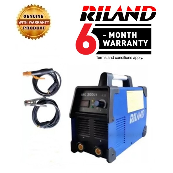 RILAND ARC 200CT Original Welding Machine (Inverter 200Amps) | Shopee ...
