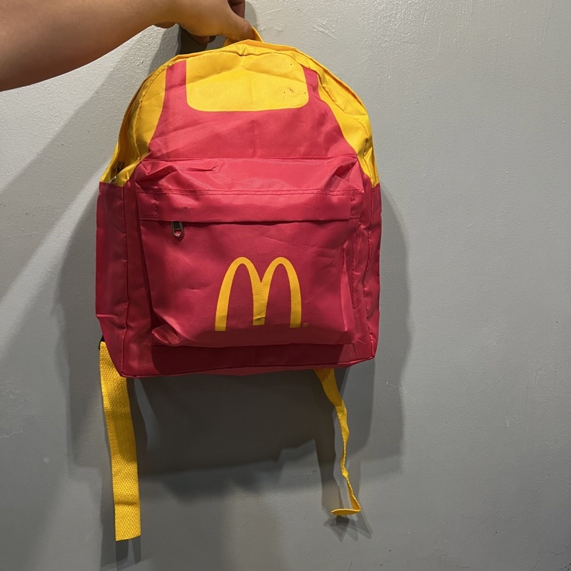 Mcdonalds Bag (Mcdonalds Toys) Mcdo Backpack and Sling bags | Shopee ...