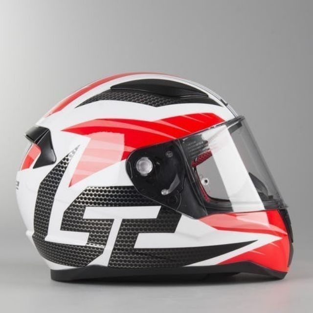 LS2 FF353 GRID rapid (white/black/red) | Shopee Philippines