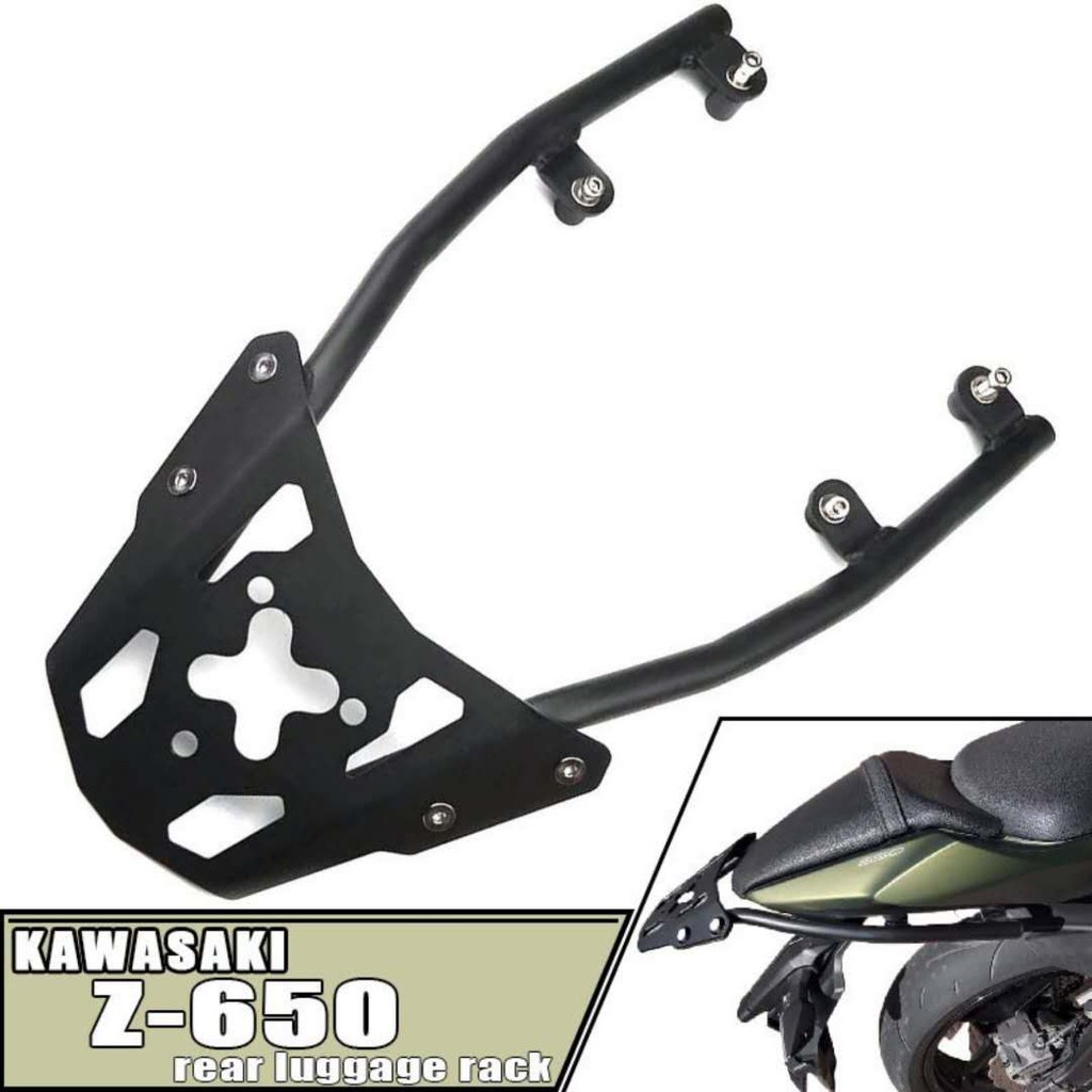 Motorcycle Rear Luggage Rack Carrier Support Shelf Holder Trunk Bracket ...