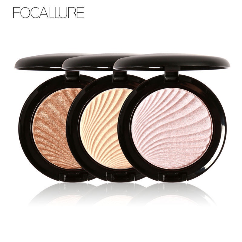FOCALLURE Three-Dimensional Highlighting Powder Pearlescent Bronzing ...