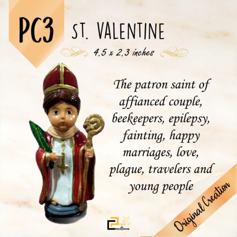 Chibi Saint - St. Valentine | Shopee Philippines
